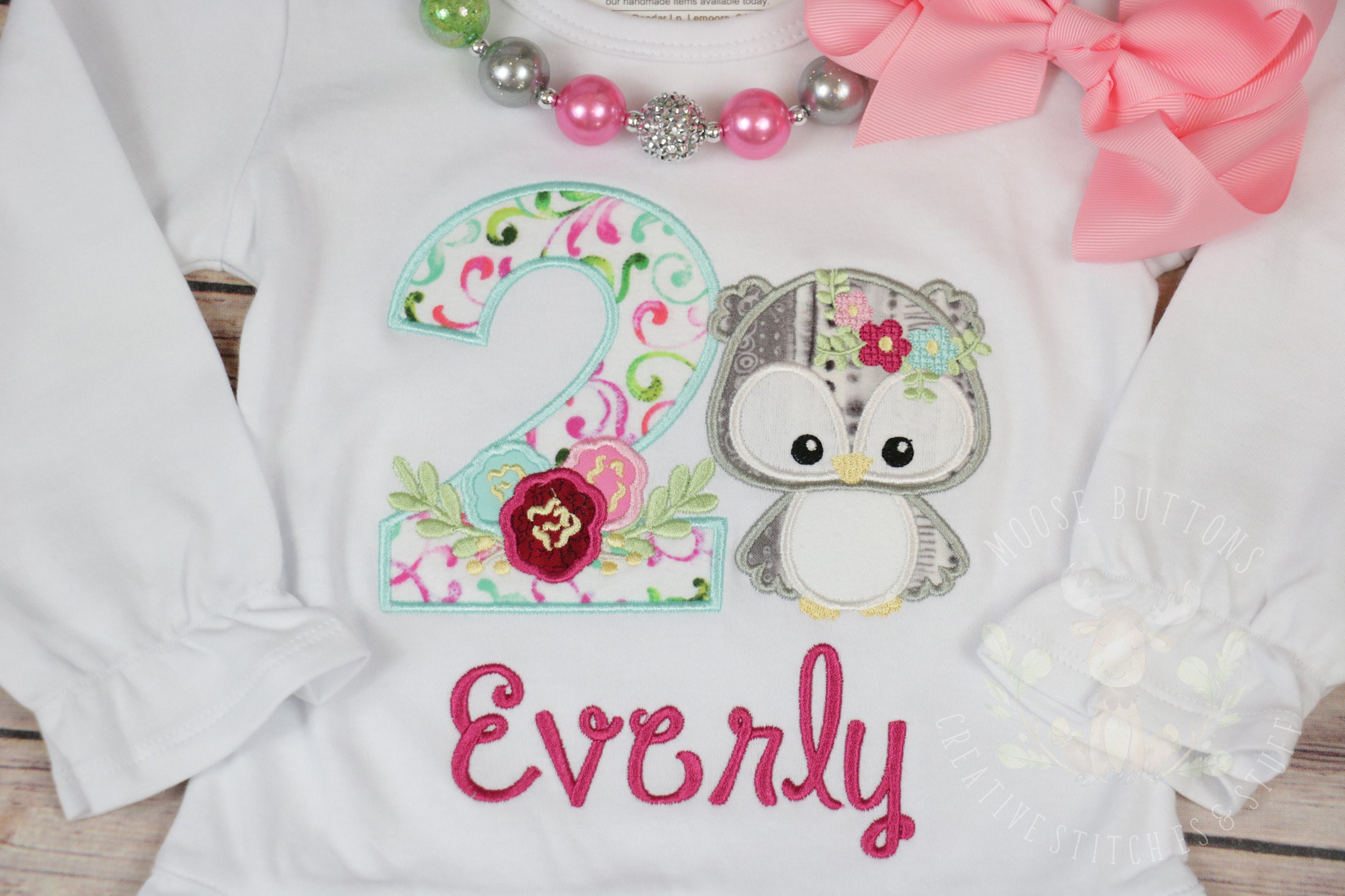 Girls Owl Birthday Shirt Owl Birthday Owl Birthday Girl - Etsy