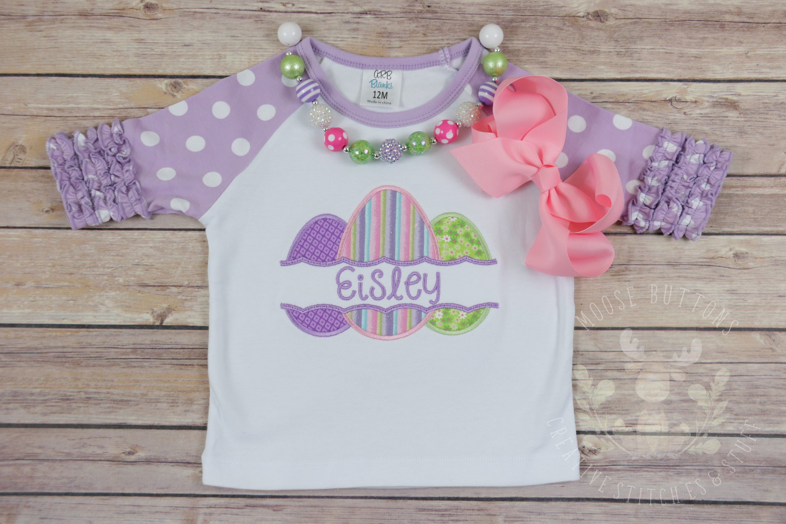 Girls Easter Outfit Toddler Easter Shirt Easter Egg Outfit | Etsy