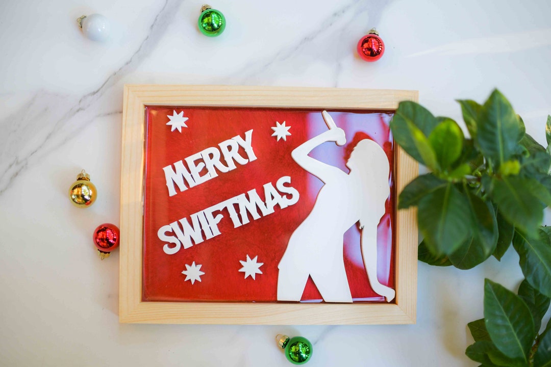 Merry Swiftmas Taylor Swift Christmas Decor - Etsy