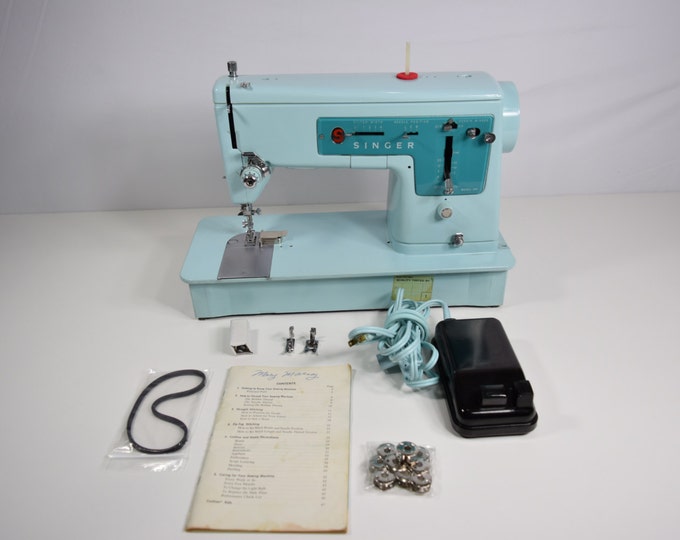 Vintage Sewing Machine, Singer Model 347, Excellent Working Condition ...