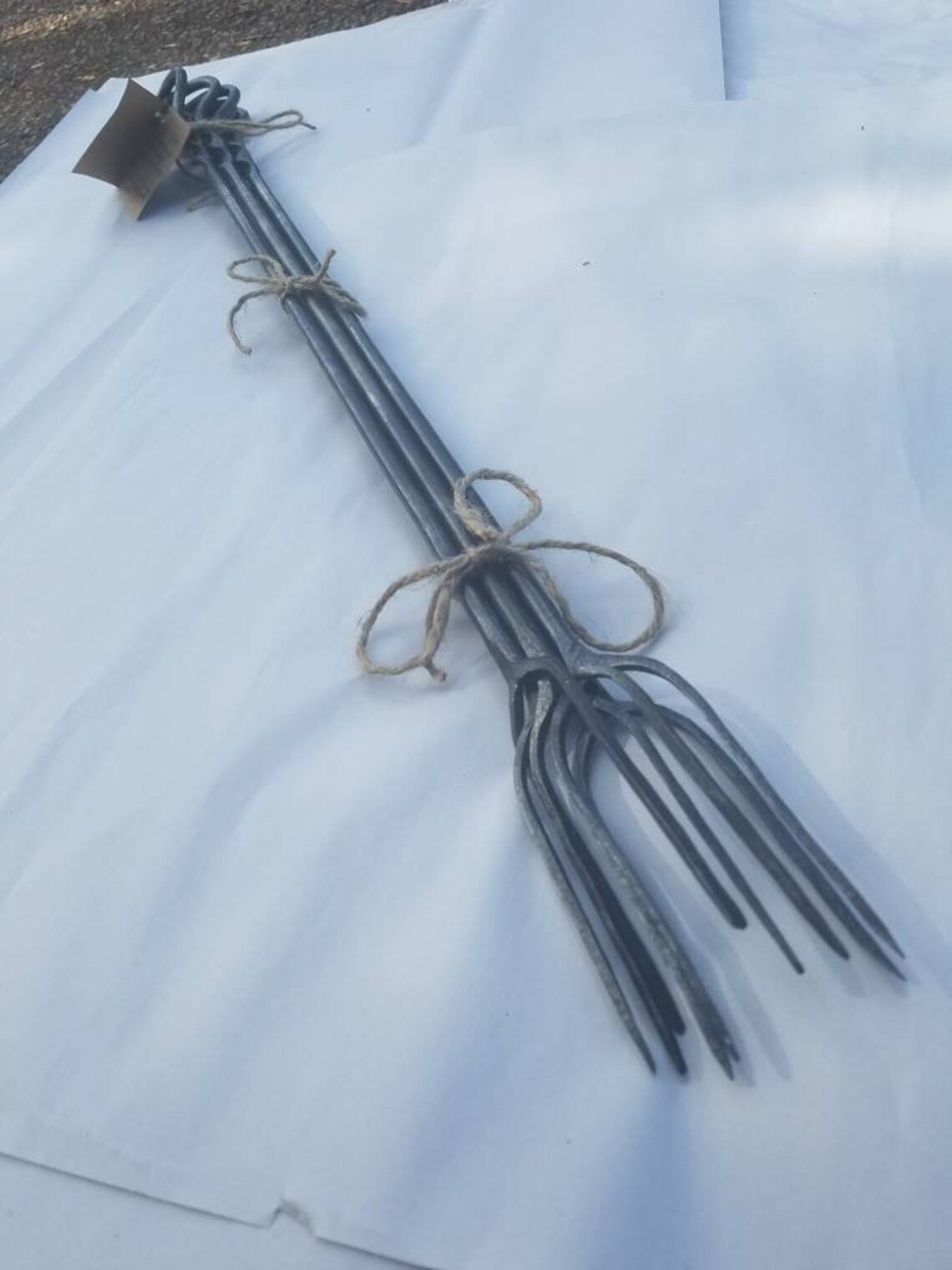 Hand Forged Roasting Forks for Camping, Cookouts and Outdoor Parties - Etsy