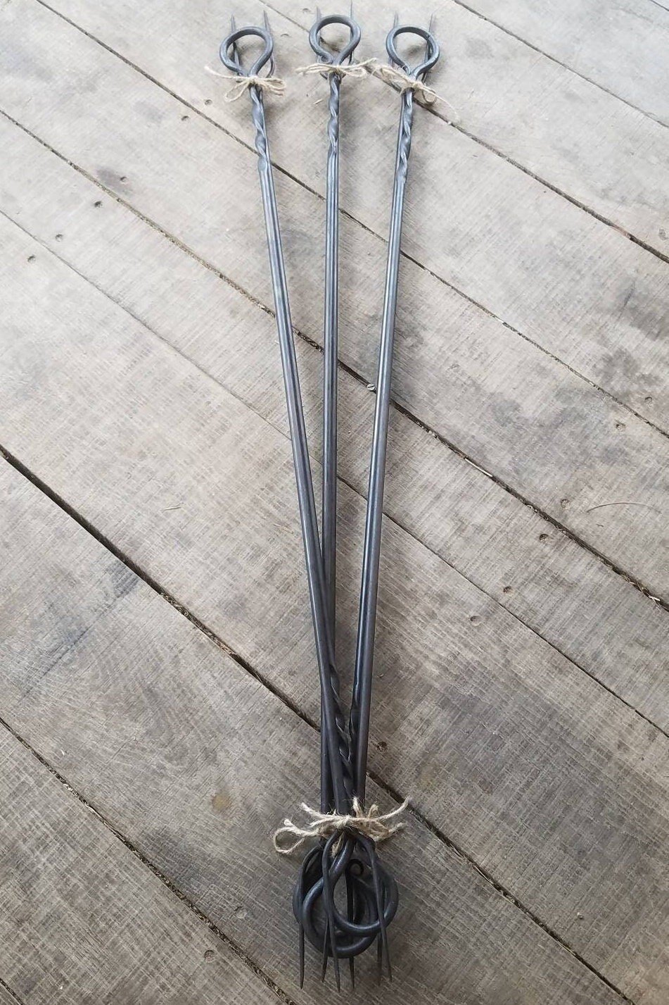 Hand Forged Roasting Forks for Camping, Cookouts and Outdoor Parties - Etsy