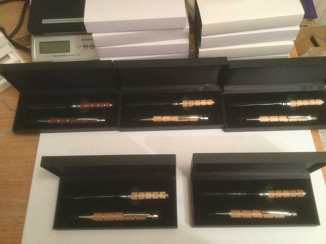 Rossetti Pen and Letter Opener Set - Etsy