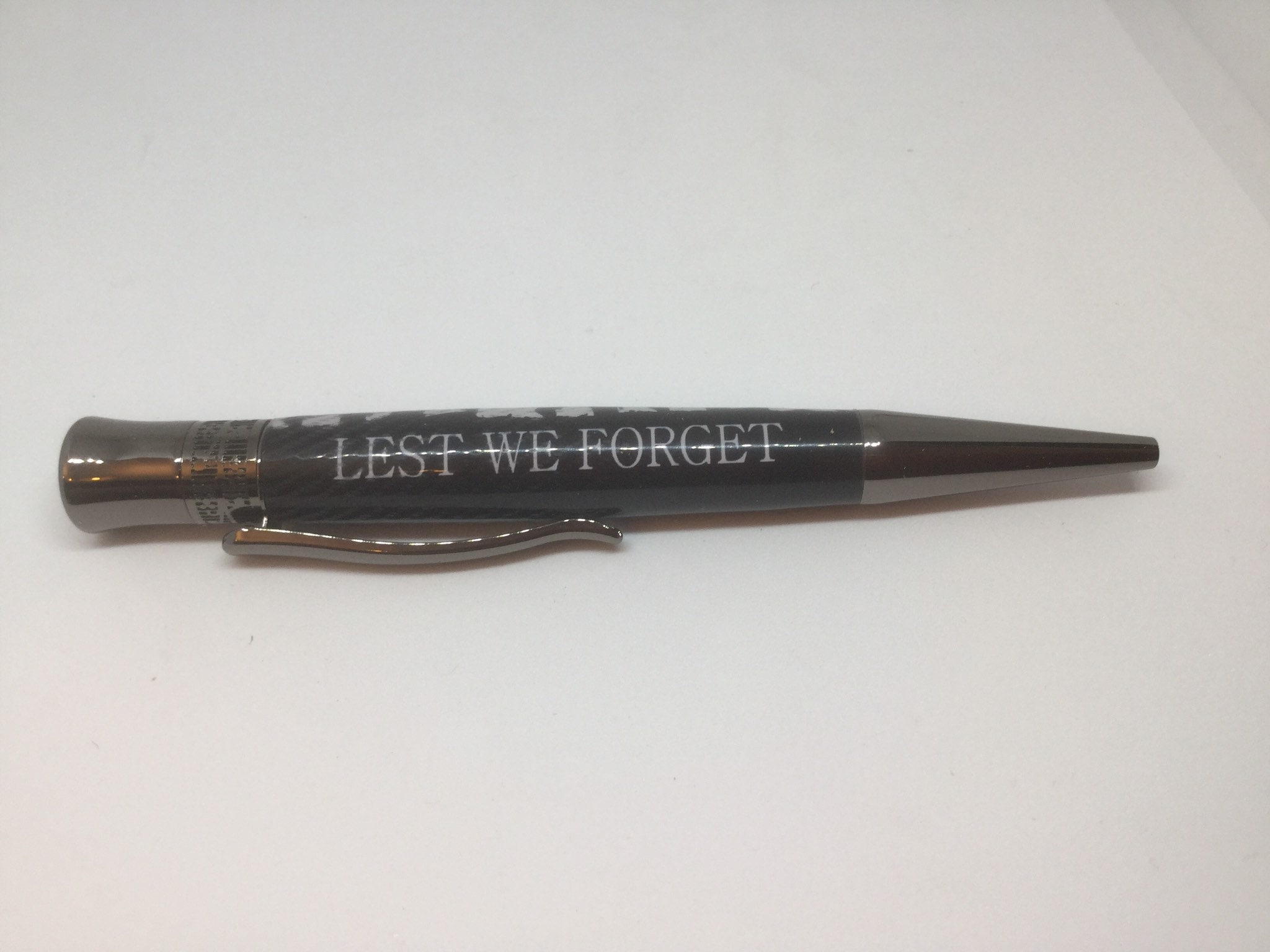 Rememberance Pen TM Epsilon Gunmetal - Etsy