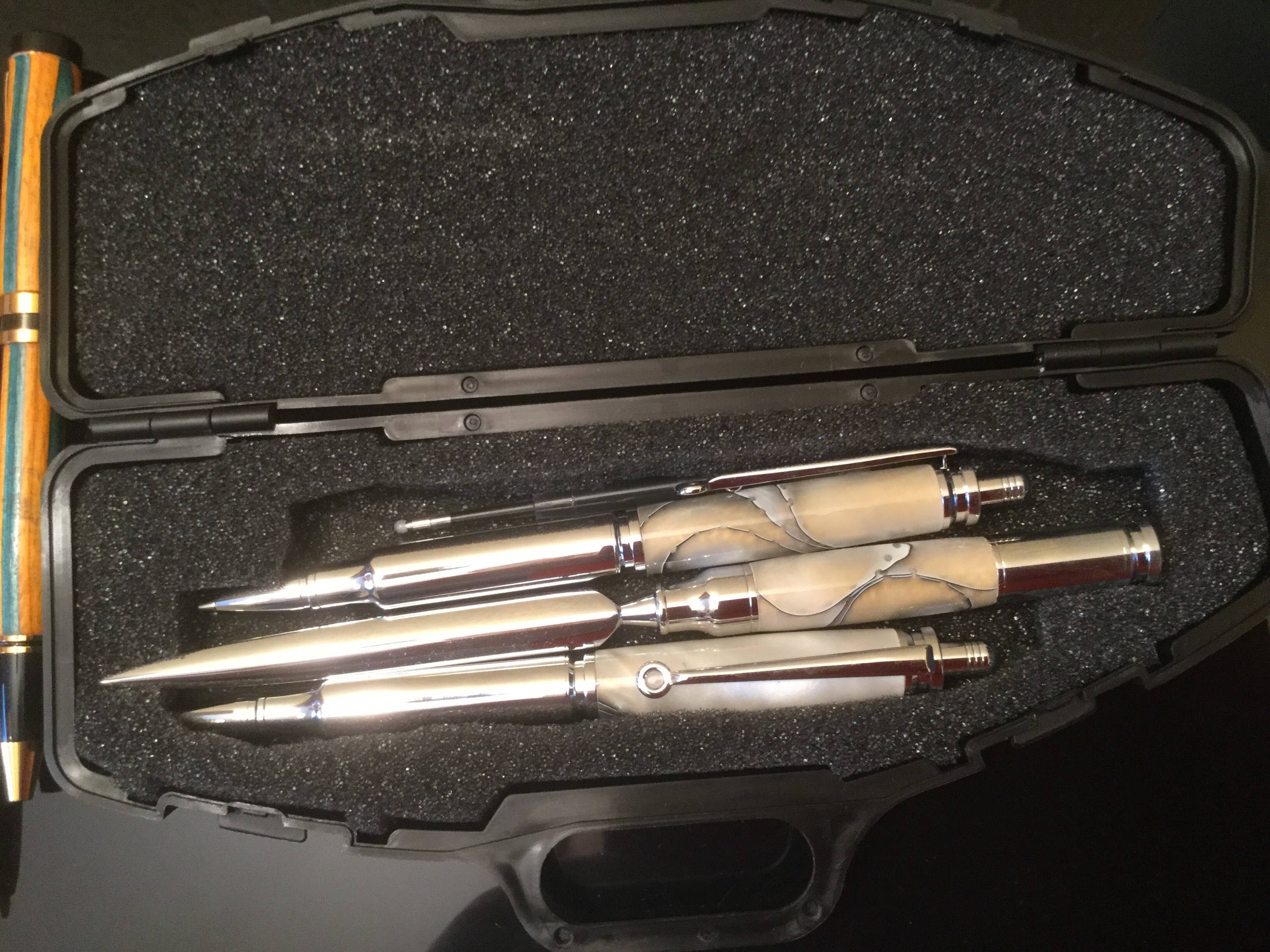 30 Caliber Bullet Cartridge Click Pen, Pencil & Letter Opener Set - Etsy