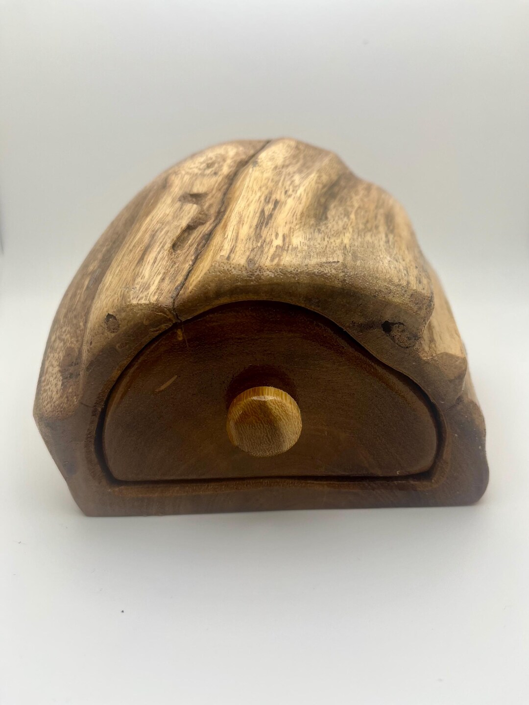 Live Edge Exotic Wood Jewelry Box | Trinket Box | Handmade in Costa ...