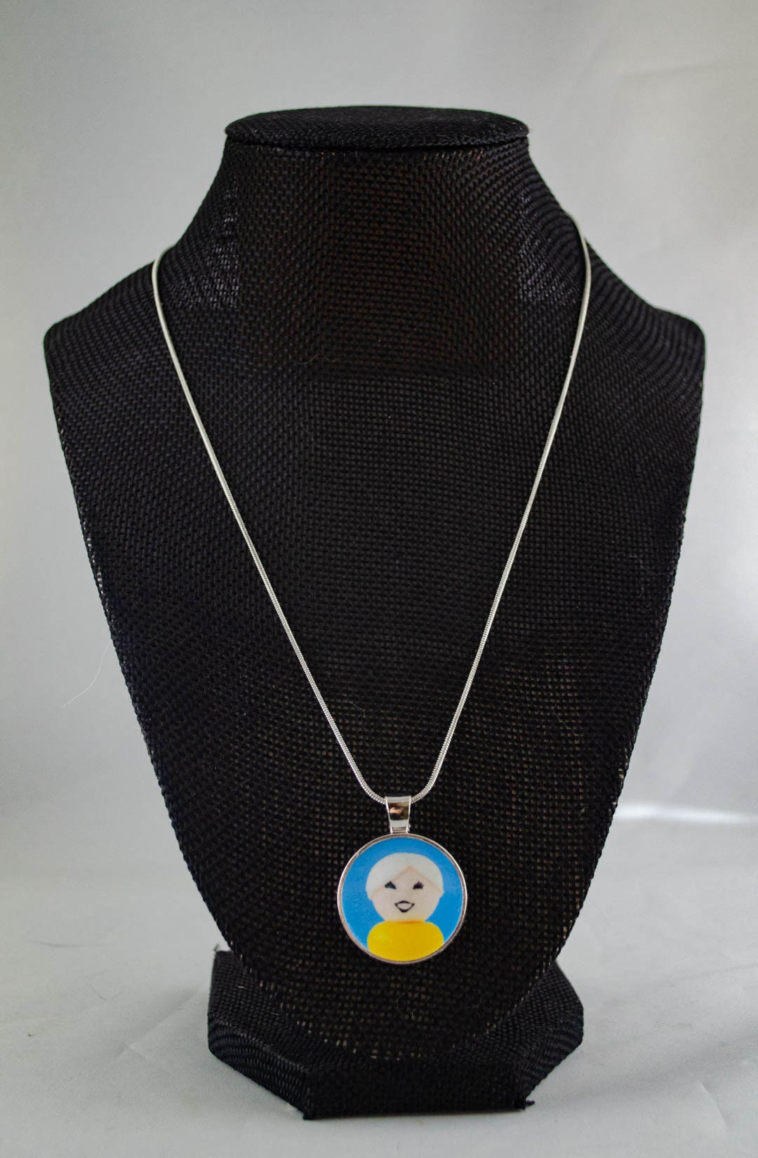 Fisher Price Little People Necklace Silver Plated for Grandma - Etsy