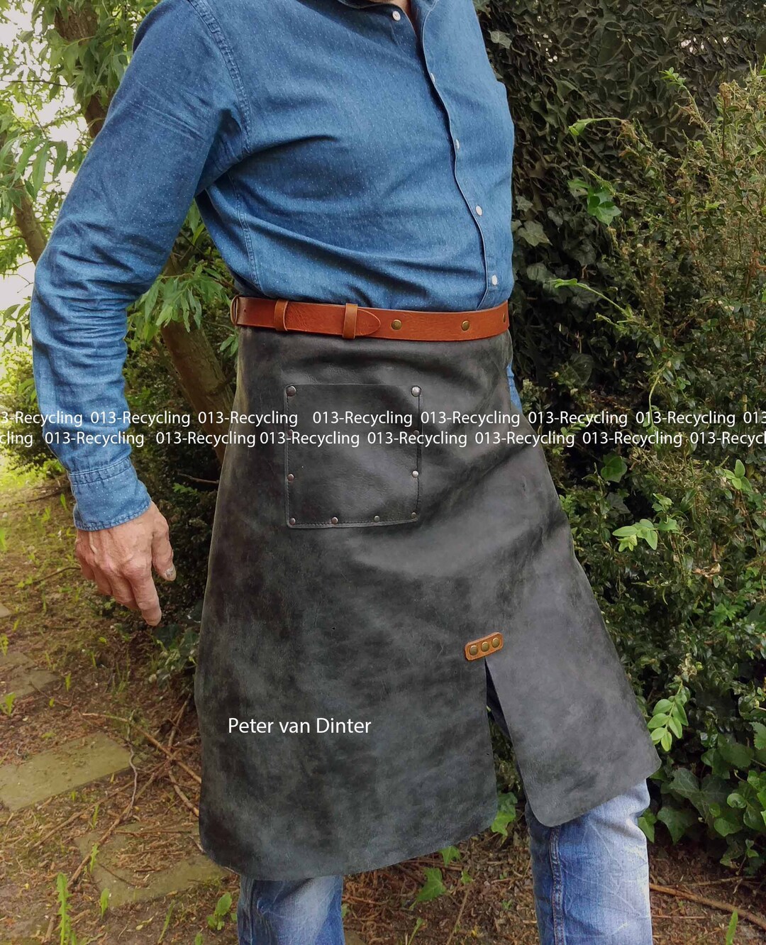 Professional Blacksmith Leather Apron_professional Smid Lederen Schort ...