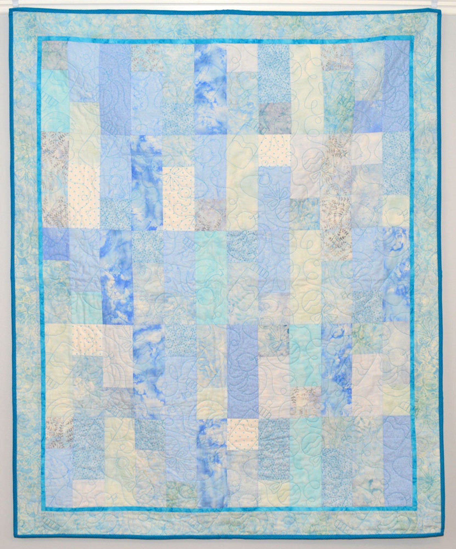 Baby Boy Blue Quilt - Etsy