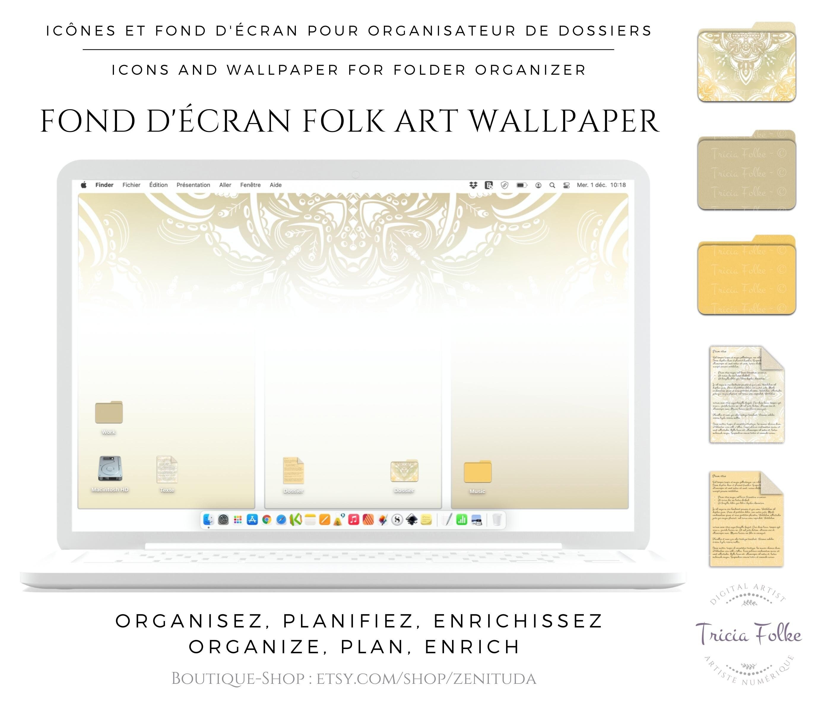 Organized Desktop Mac