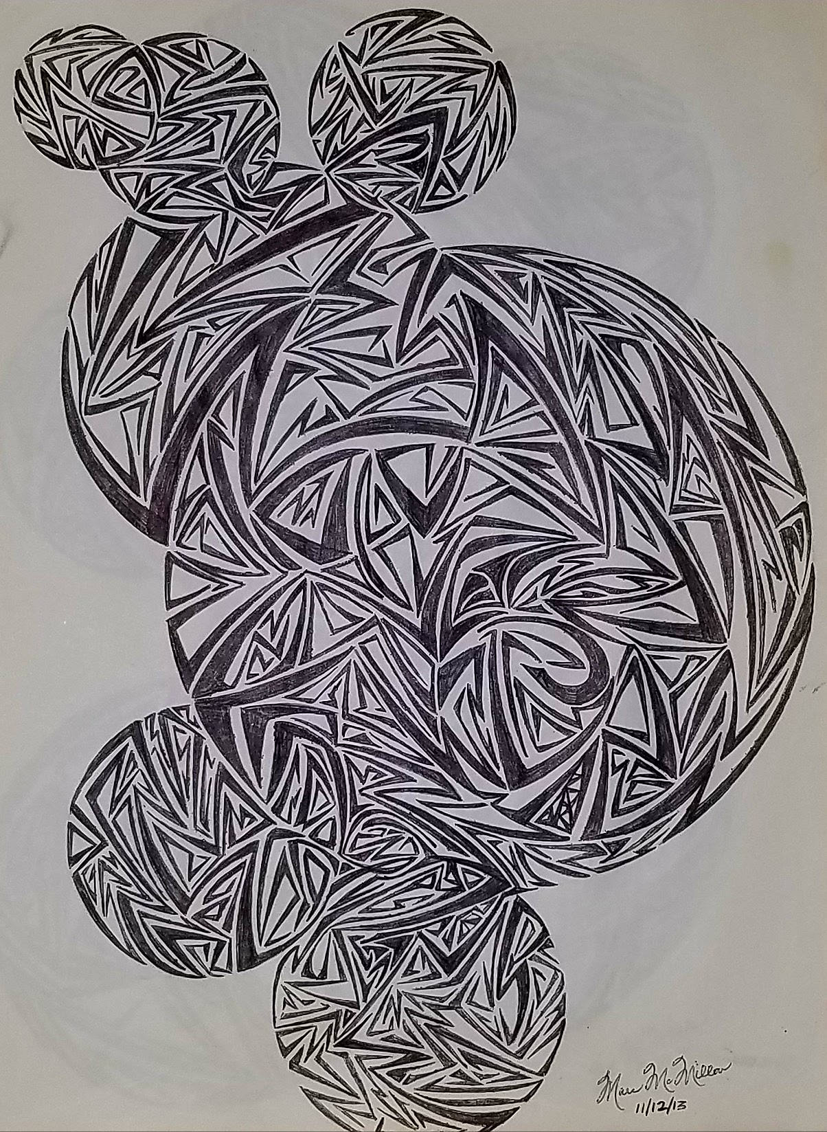 Abstract Designs To Draw On Paper