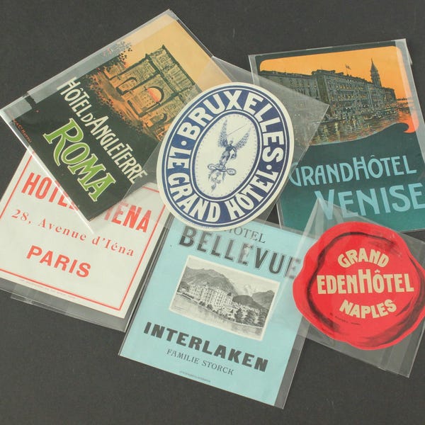 Luggage Label - Etsy