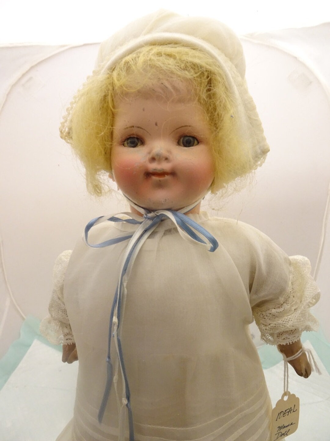 This is 17" Ideal Mama Doll, Composition With a Cloth Body. the Cutest ...