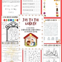 Kids Angel Coloring Page - Religious Christmas Activity for Children ...