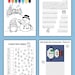 Winter Worksheets for Kids, Snow Day Coloring Pages, January Activities ...