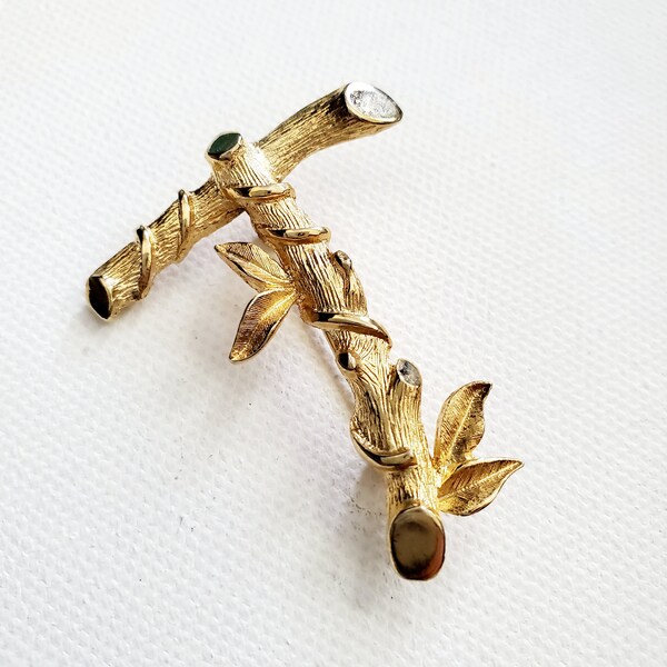 Gemstone Brooch - Etsy