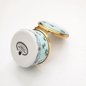 1980s Vintage, Halcyon Days, Enamel Pill Box Trinket Box - Etsy