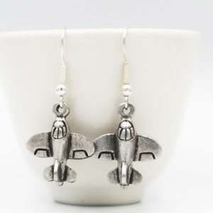 Airplane Earrings,aircraft Propeller Earrings,travel Earrings ...