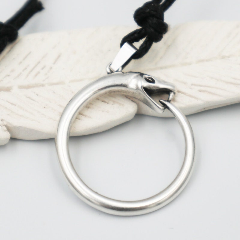 Ouroboros Pendant - Etsy