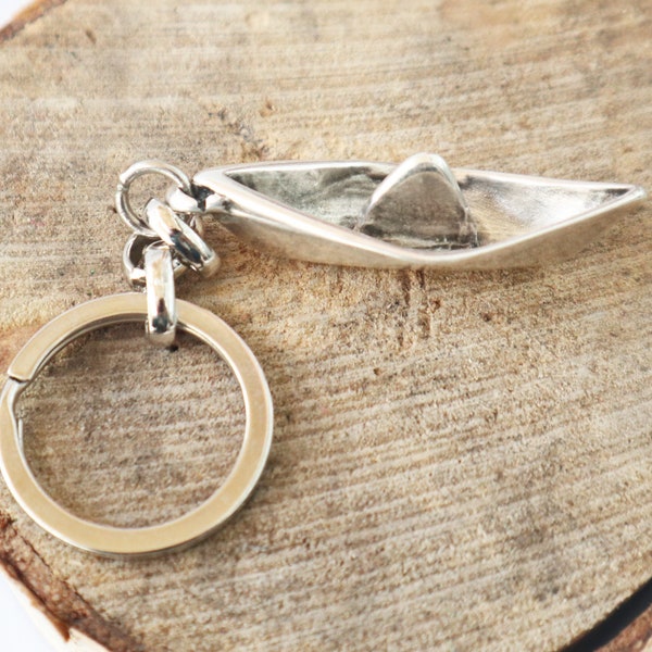 Boat Keychain - Etsy