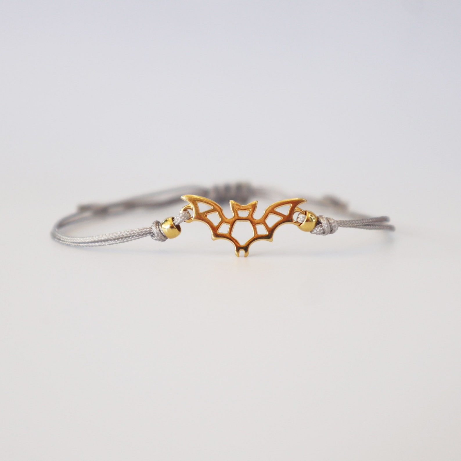 Bat Bracelet ,friendship Adjustable Dainty Bracelet ,halloween Gift ...