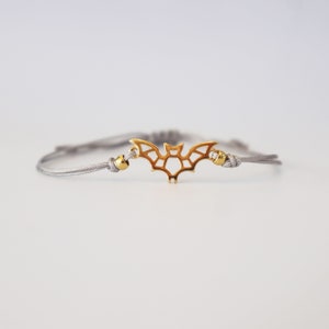 Bat Bracelet ,friendship Adjustable Dainty Bracelet ,halloween Gift ...