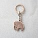 Mammoth Keychain, Silver Woolly Mammoth, Keychain for Boyfriend - Etsy