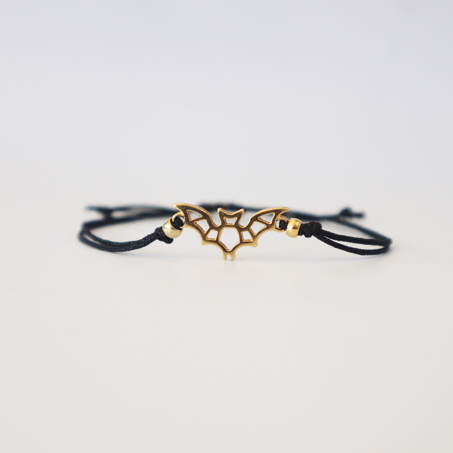 Bat Bracelet ,friendship Adjustable Dainty Bracelet ,halloween Gift ...