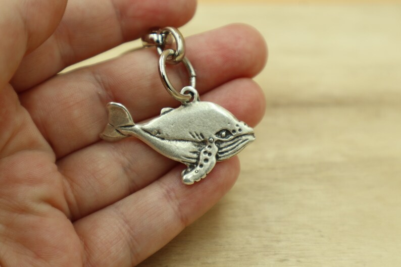 Humpback Whale Key Chain blue Whale Keychain Keychains for - Etsy