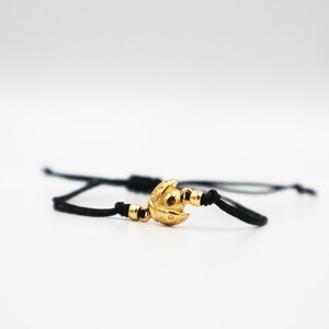 Ladybug Charm Bracelet,friendship Bracelet,macrame Adjustable Bracelet ...