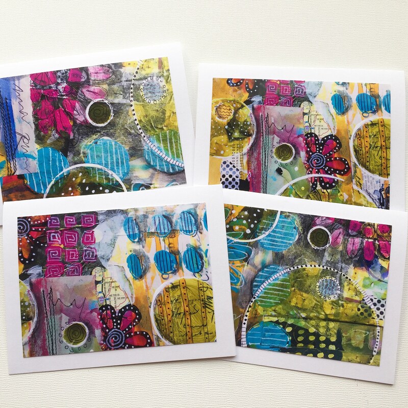 Card Collage - Etsy