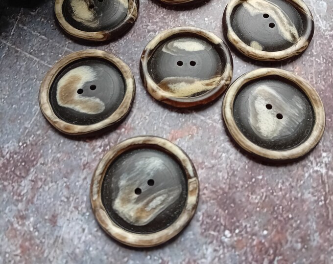 Horn Vintage Couture Buttons Sewing Coat Unique French Buttons Perfect ...