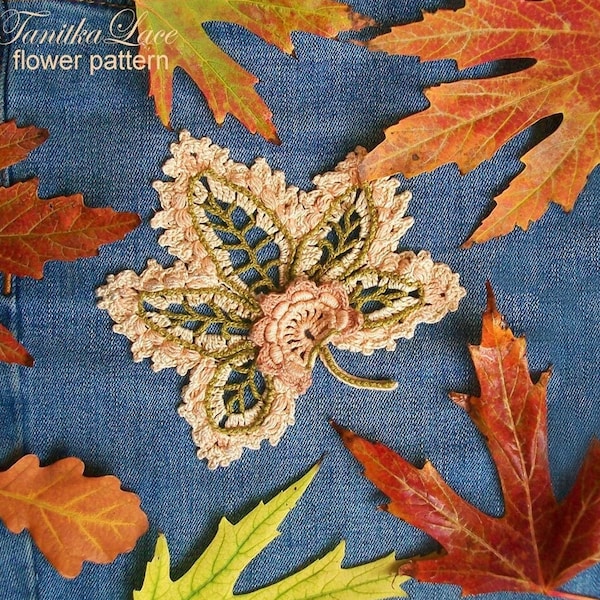 Crochet Maple Leaf - Etsy
