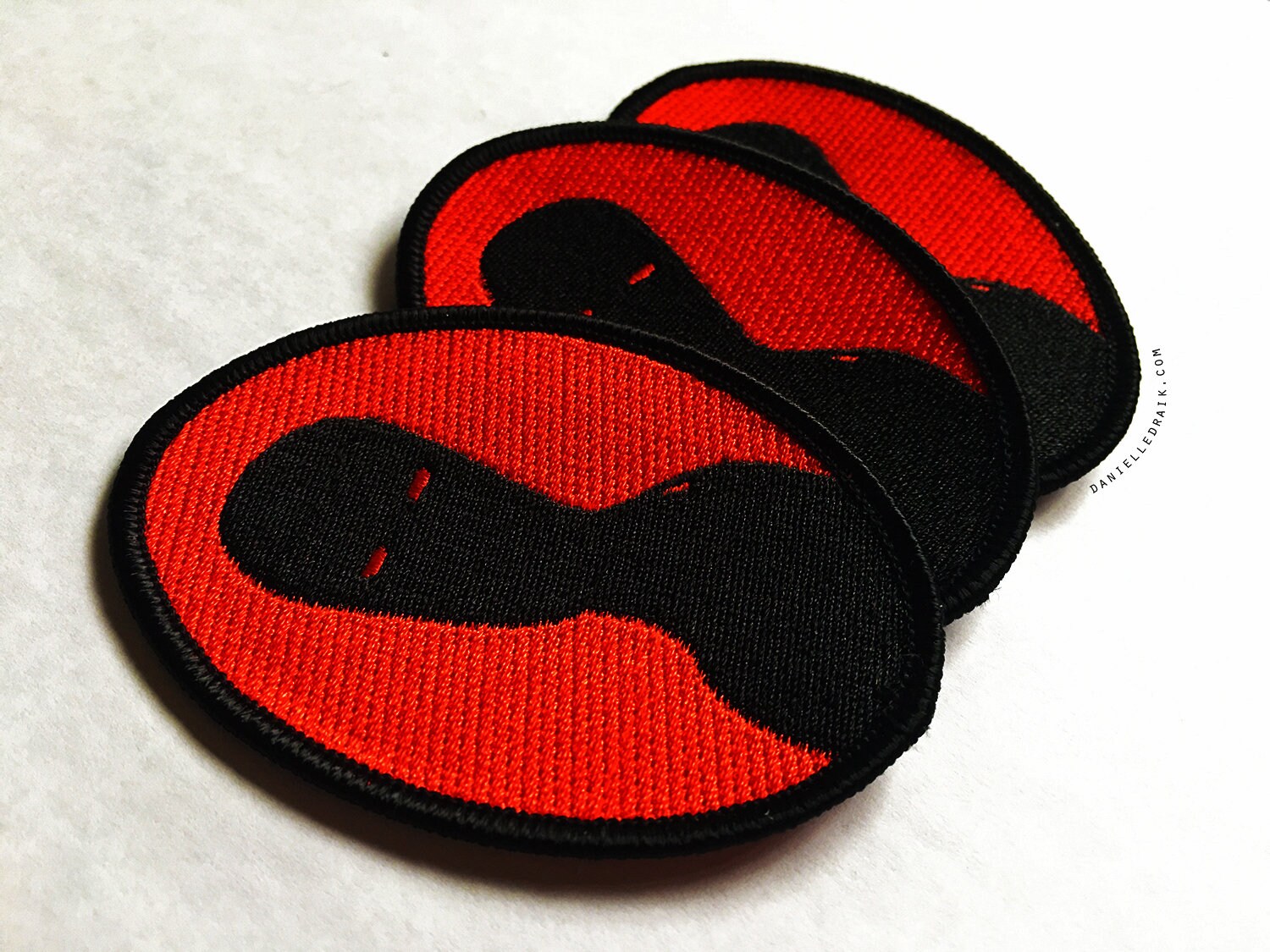 Embroidered Patch Shadow Person/hypnopomp - Etsy