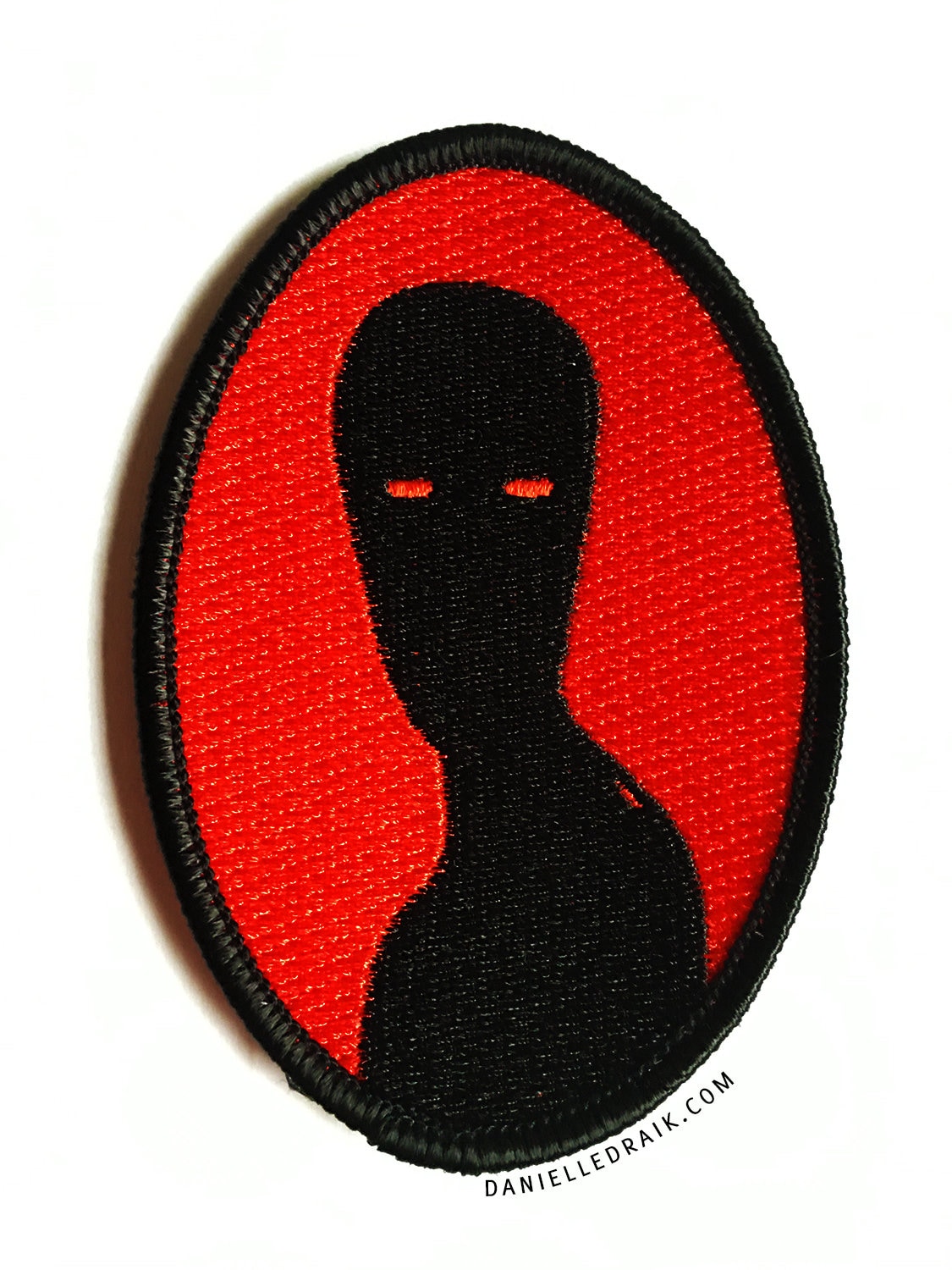 Embroidered Patch Shadow Person/hypnopomp - Etsy