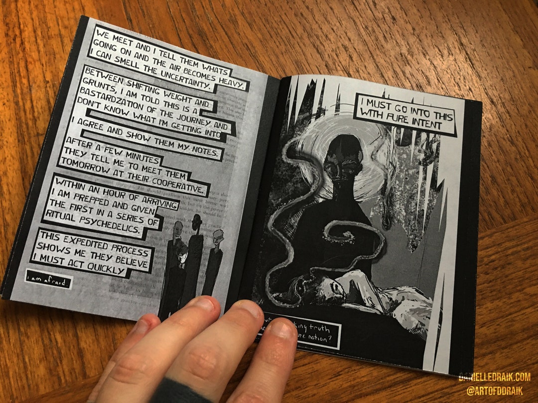 The Path - A One Shot Art Occult Comic/zine on Exorcisms, Possession ...