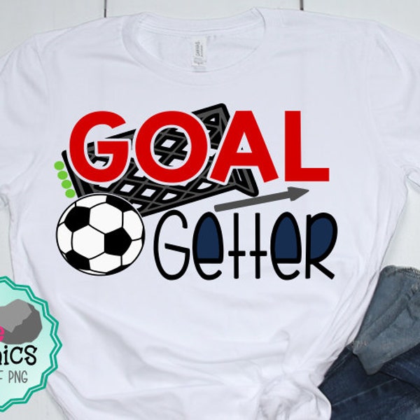 Goal Getter Svg - Etsy