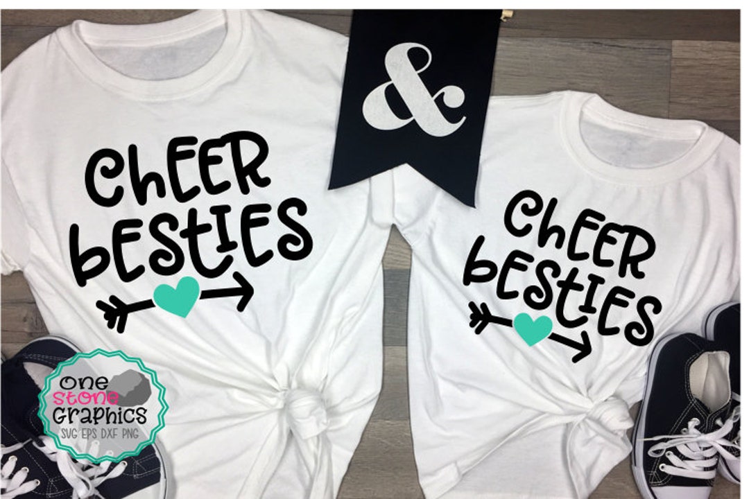 Cheer Besties Svg,cheer Svg,cheerleader Svg,cheerleading Svg,best ...