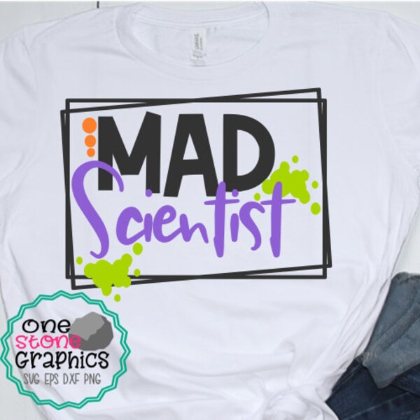 Mad Scientist Clipart - Etsy