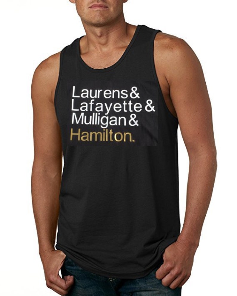 Hamilton Fan Shirt - Laurens, Lafayette, Mulligan and Hamilton - Etsy