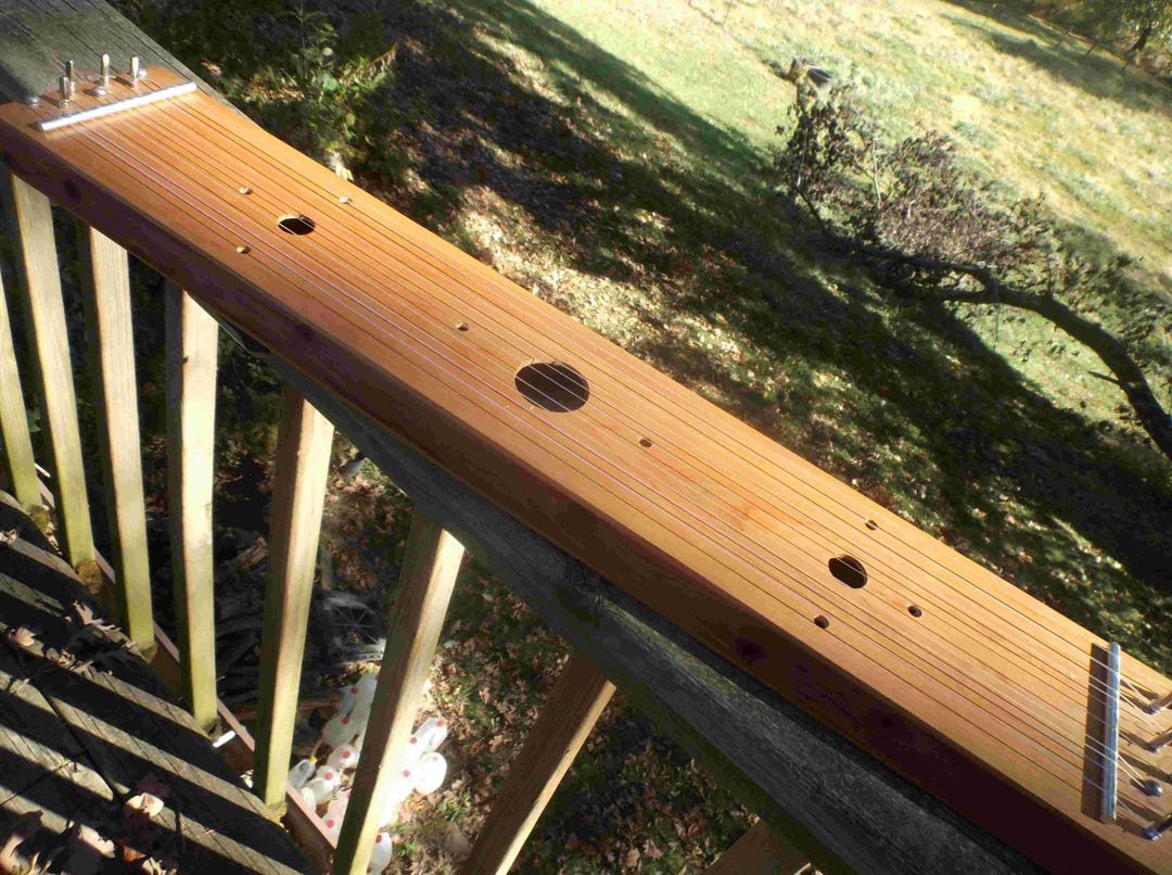 Window Harp Wide Model 30 Inch 10 Strings American Wild Cherry With ...