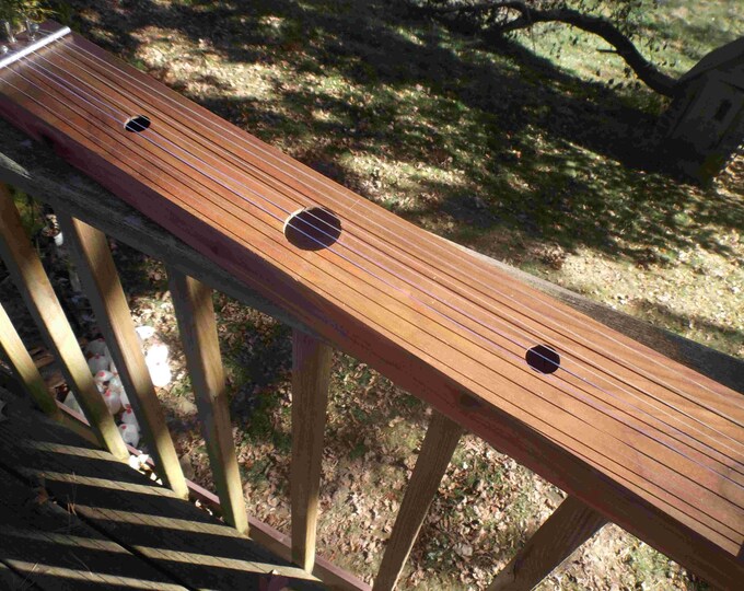 Aeolian Wind Harp American Black Walnut Top and Back Aromatic Cedar ...