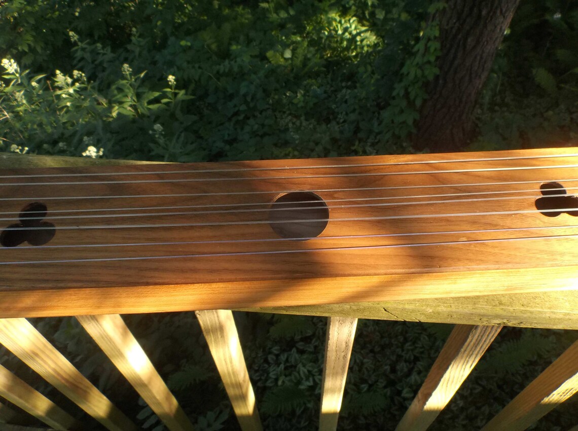 Aeolian Harp Rich American Black Walnut Surrounded With American Wild ...
