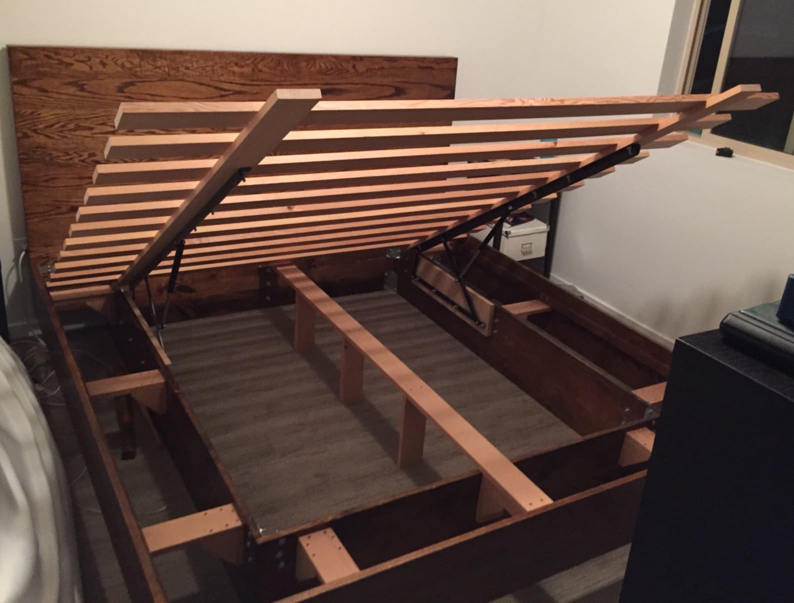 Storage Bed Frame - Etsy