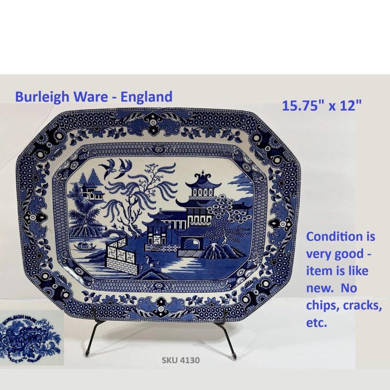 Vintage Burleigh Ware - Etsy