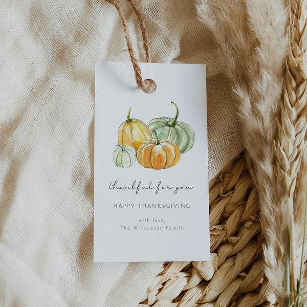 Thanksgiving Tags - Etsy