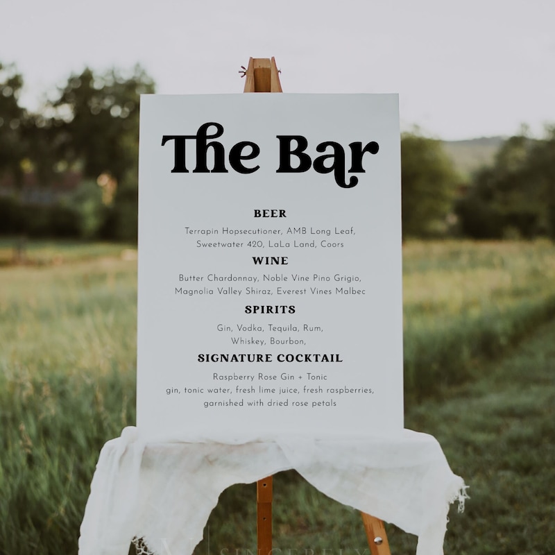 Large Bar Signs - Etsy