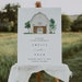 Barn Wedding Welcome Sign Template, Rustic Farmhouse Wedding Sign ...