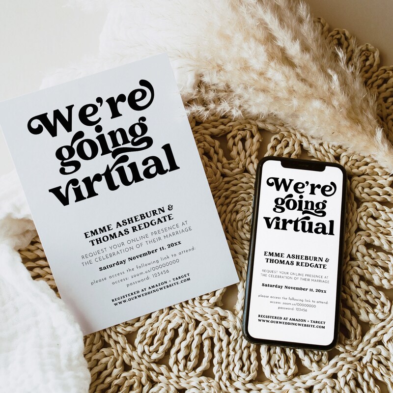 Virtual Party Invitation - Etsy