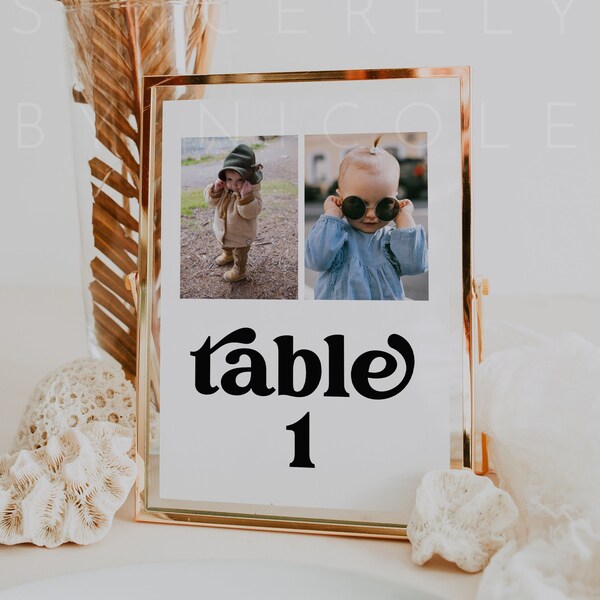 Photo Table Numbers - Etsy